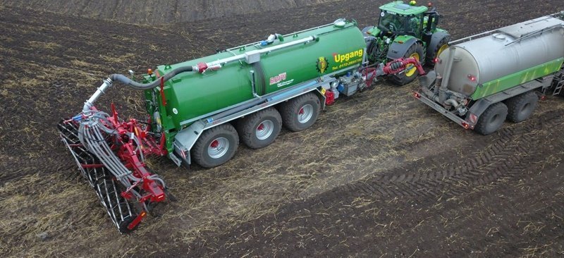 Slurry injector with fixed tines or spring tines - Injection on arable land