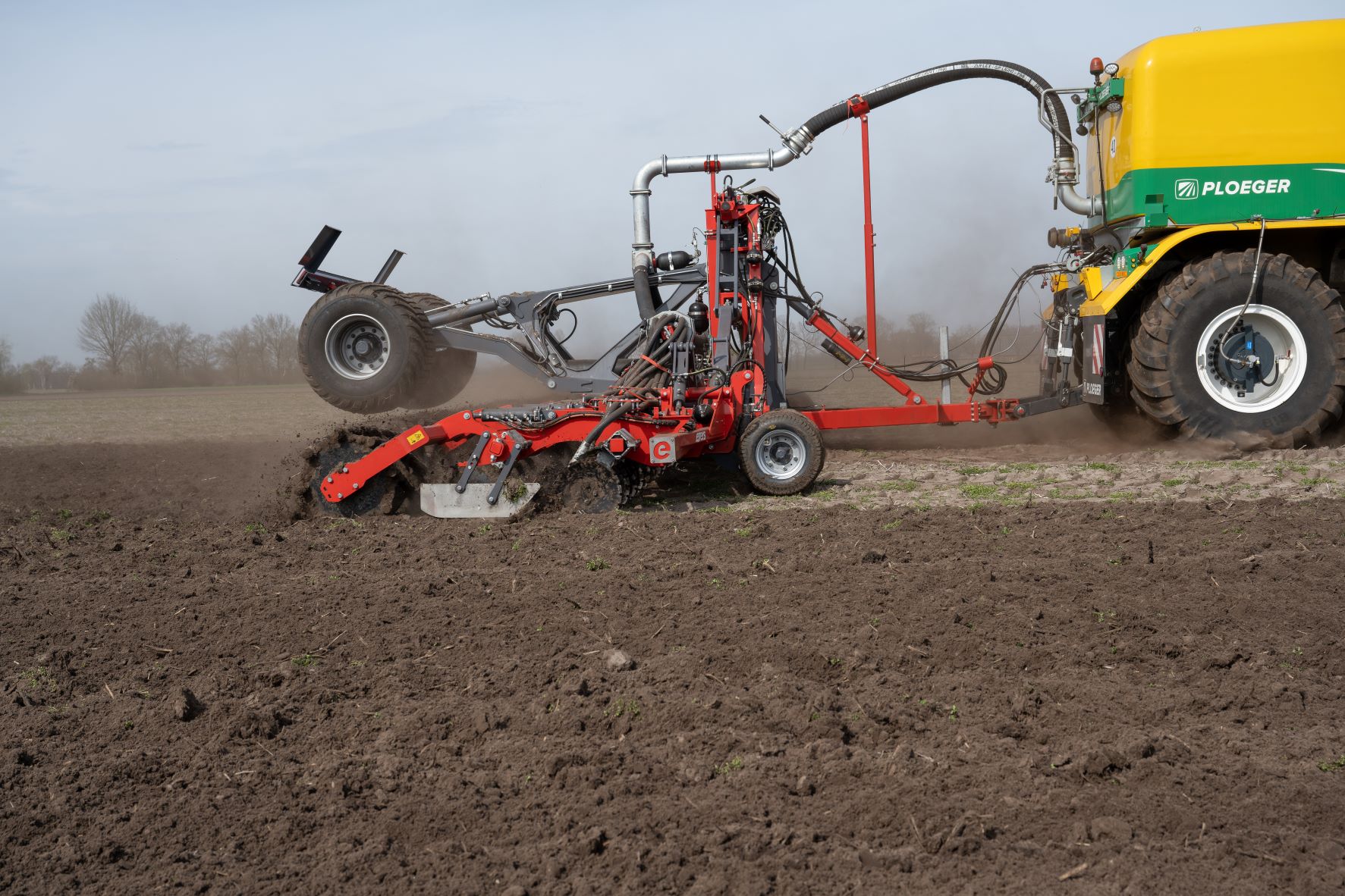 Disc injector - Slurry injection and soil cultivation