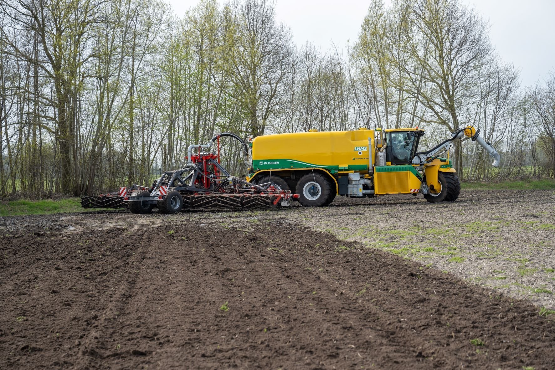 Disc injector - Slurry injection and soil cultivation